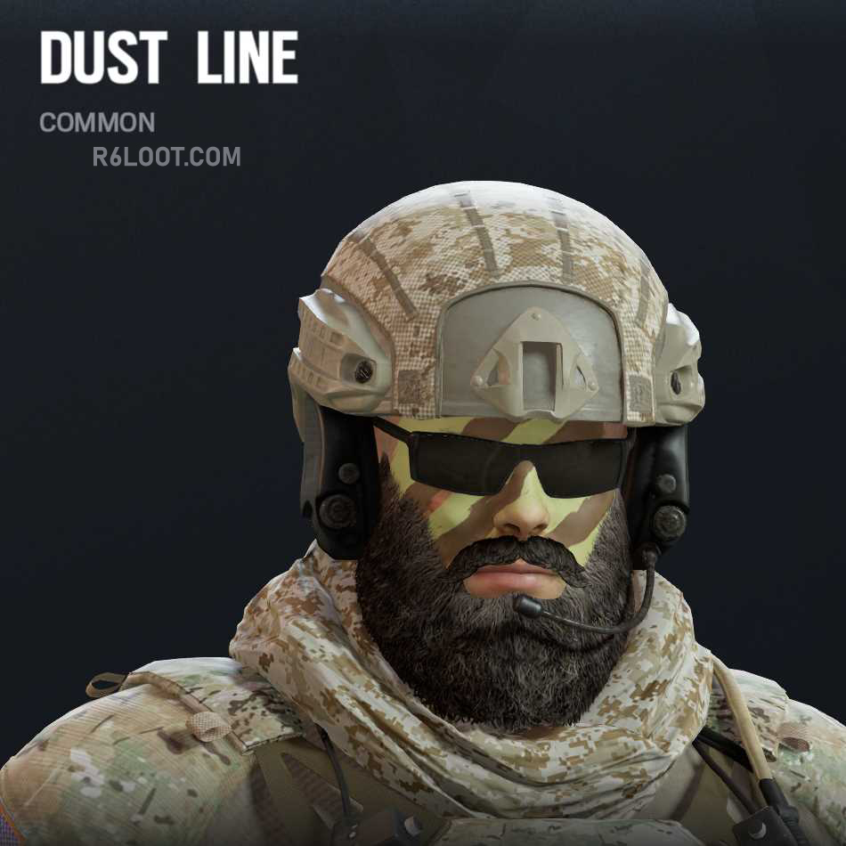 Black Ice and Dust Line headgears : r/Rainbow6